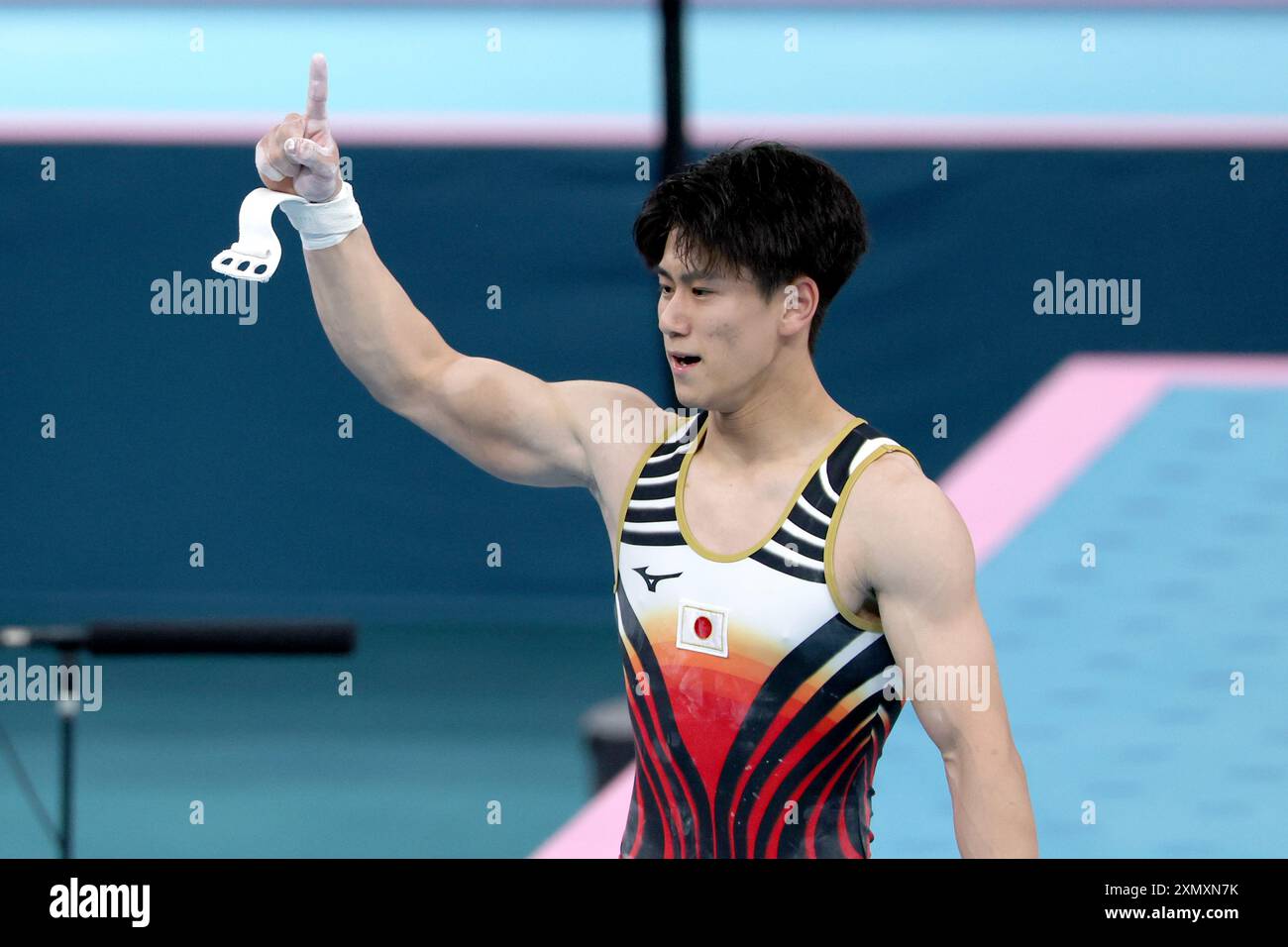 Paris, France. 29th July, 2024. Daiki Hashimoto (JPN) Gymnastics - Artistic : Men's Team Final ...