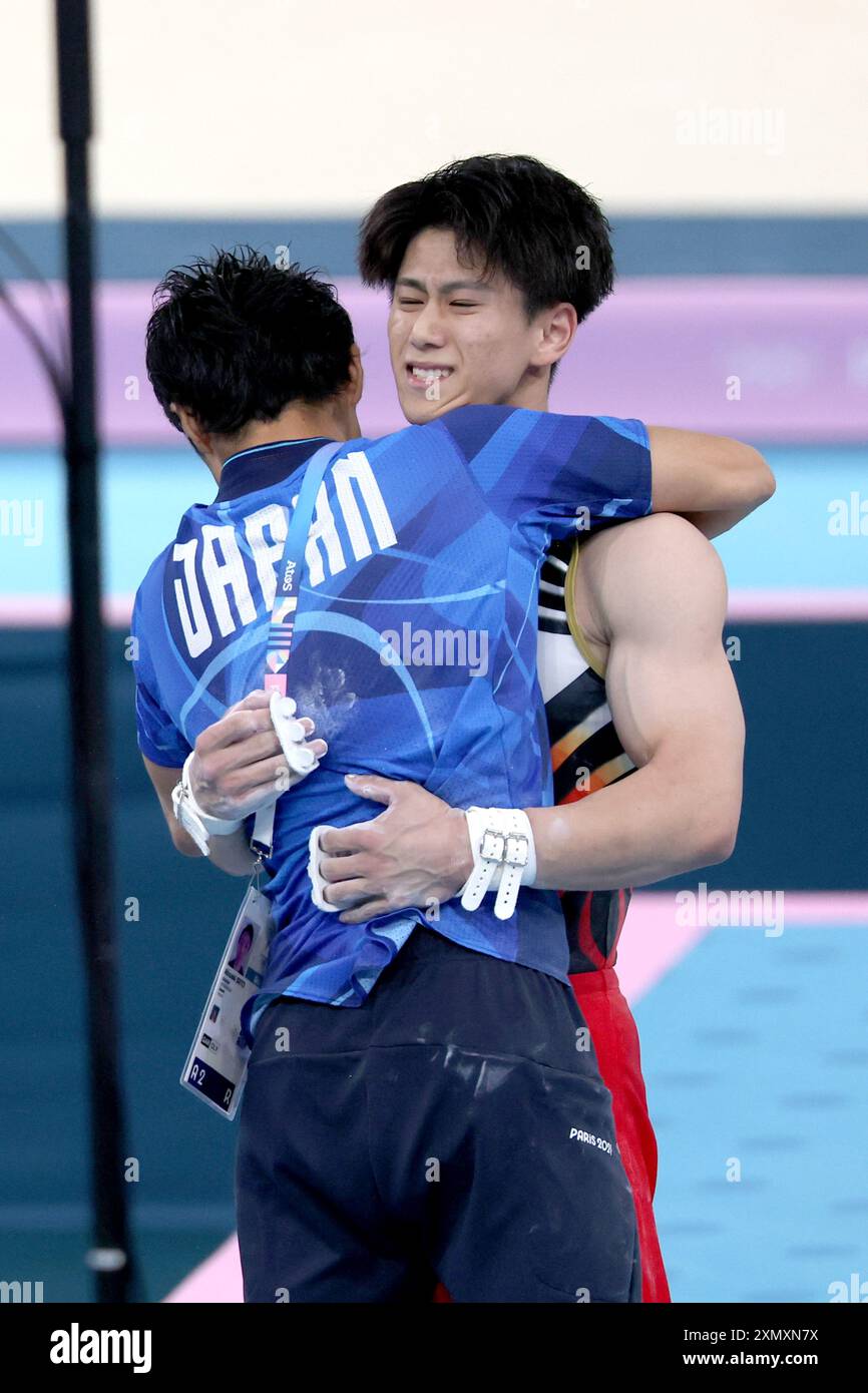 Paris, France. 29th July, 2024. Daiki Hashimoto (JPN) Gymnastics - Artistic : Men's Team Final ...
