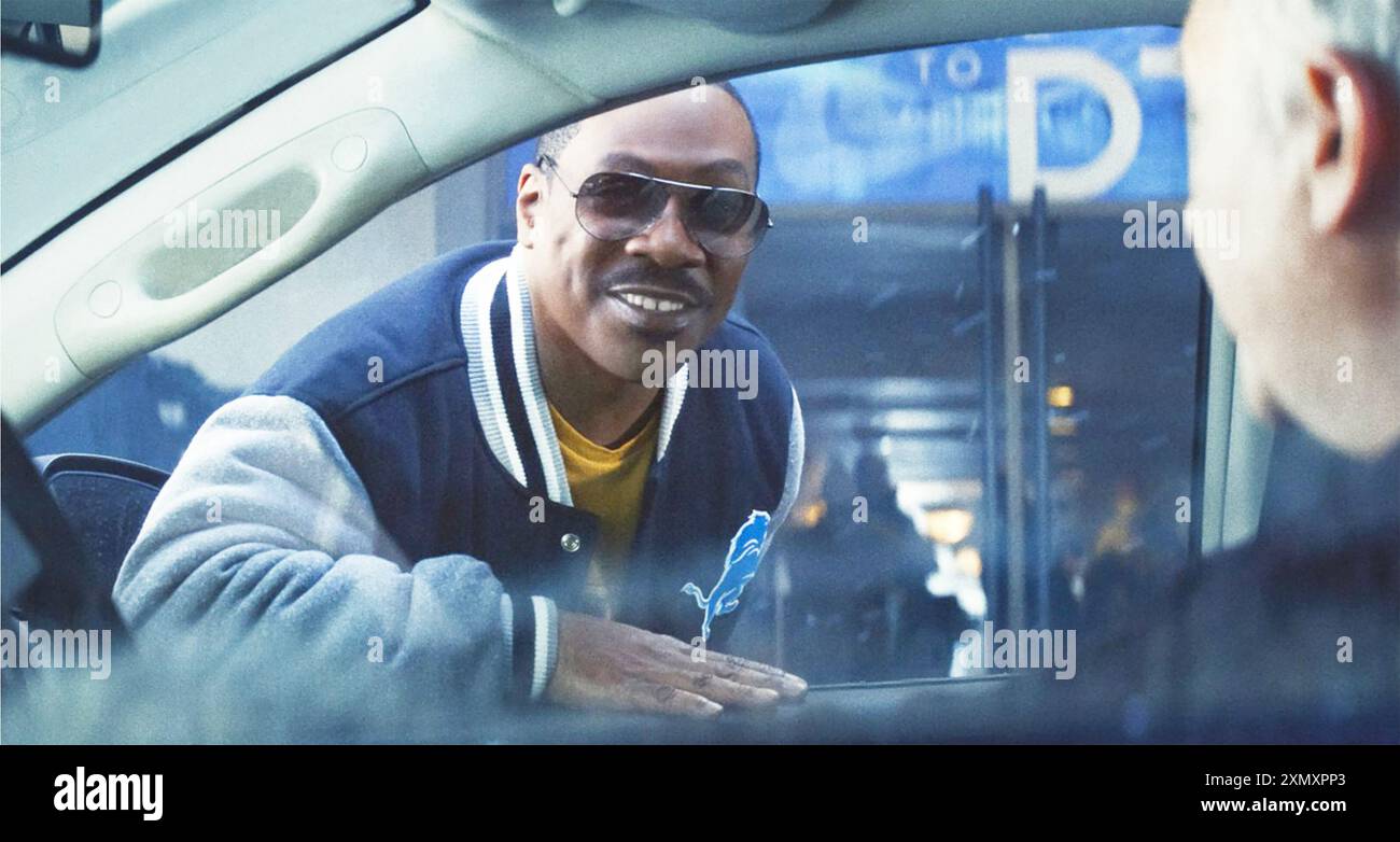 BEVERLEY HILLS COP; AXEL F 2024 Netflix film with Eddie Murphy Stock ...