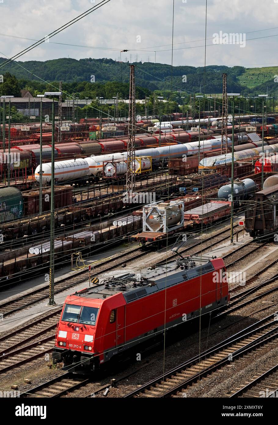 train formation facility in the Vorhalle district with marshalling yard ...