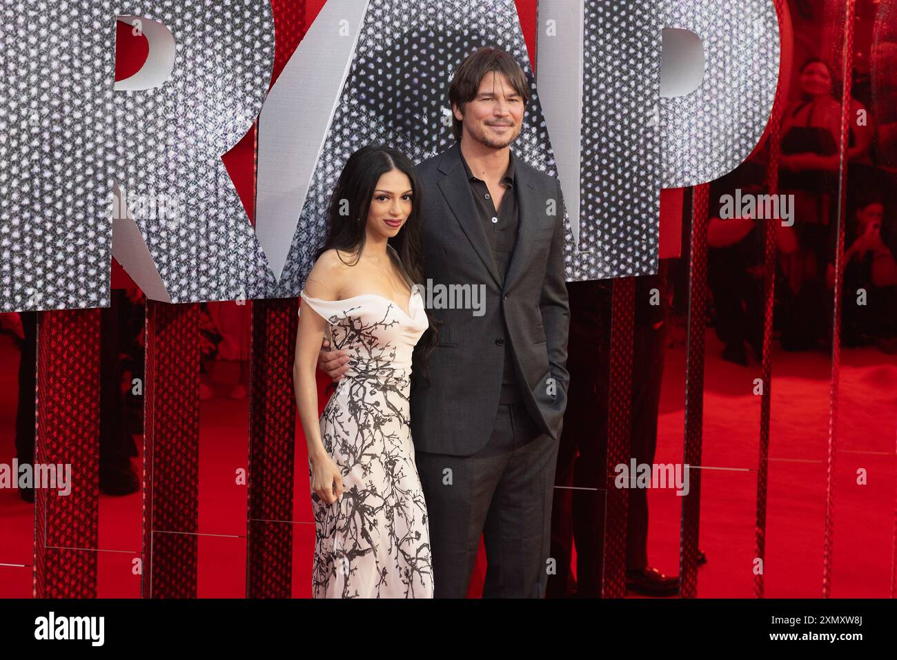 London, UK. July 29, 2024. Saluki and Josh Hartnett attend the UK ...