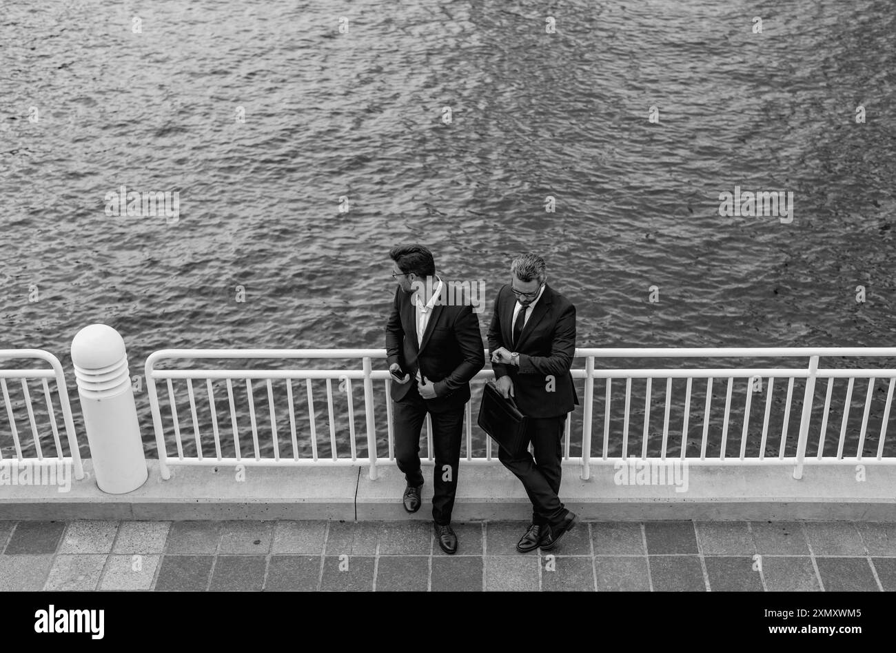 Sharing the experience Black and White Stock Photos & Images - Alamy