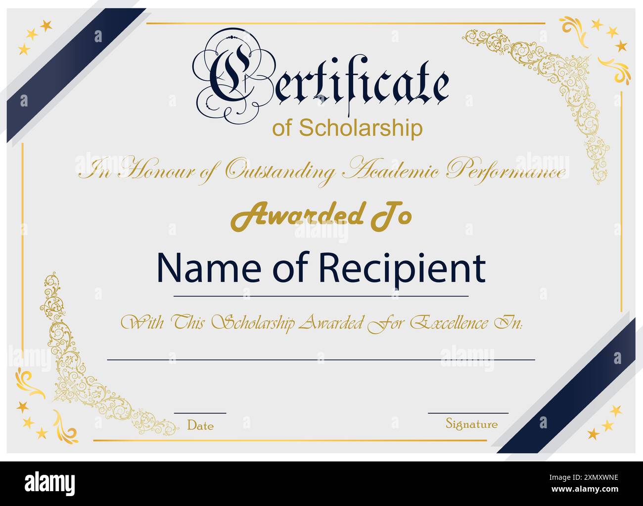 Blank Certificate Design