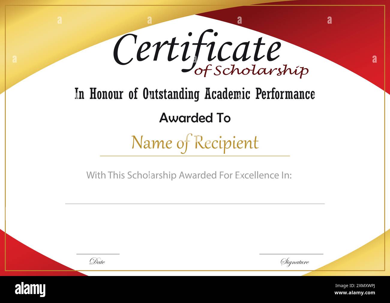 Vector illustration of certificate background design editable template ...