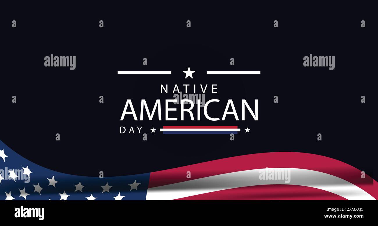 Honoring Heritage Celebrating Native American Day Stock Vector Image ...