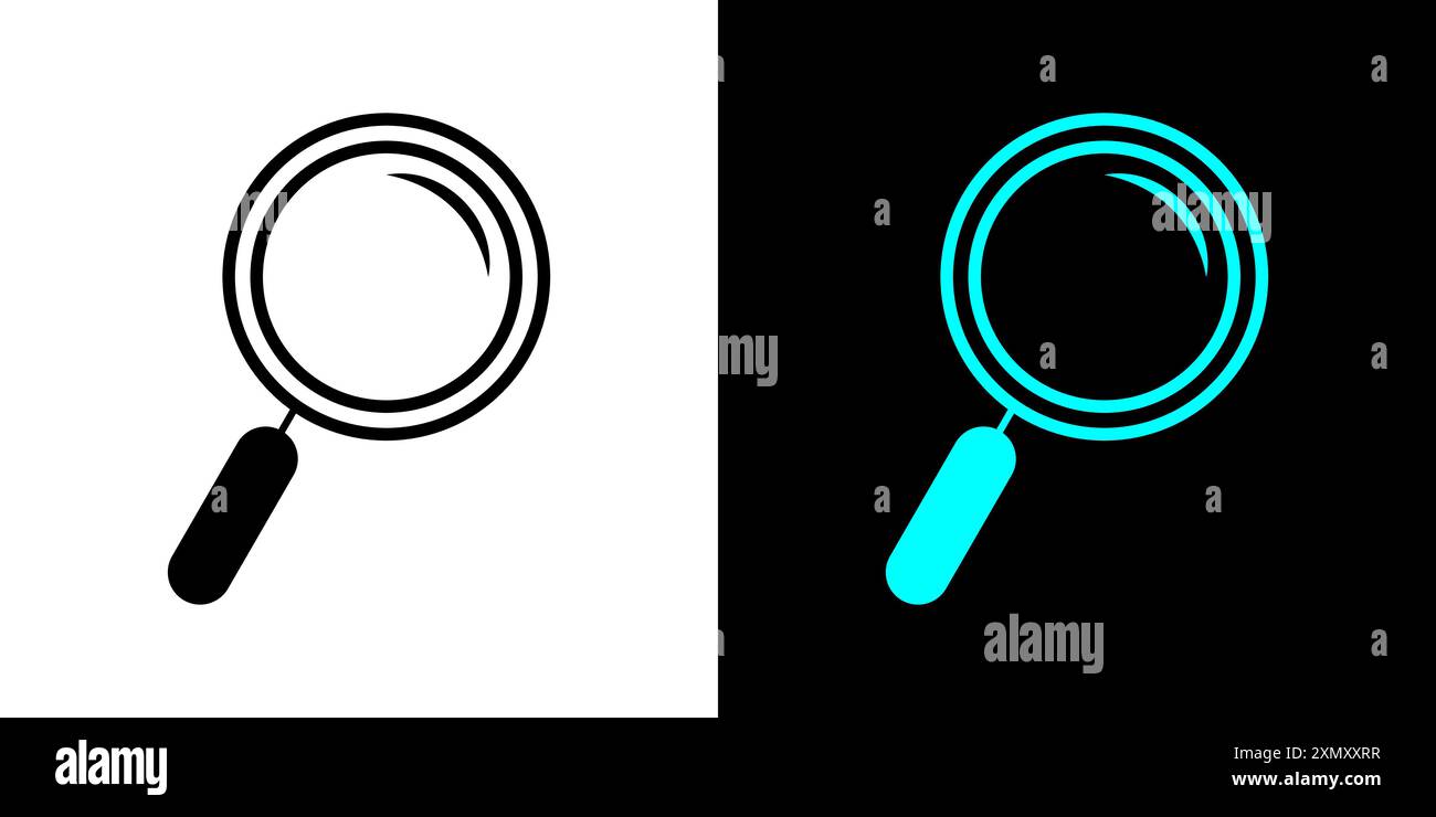 Magnifying lens icons. Zoom out and Zoom in icons. Editable stroke ...