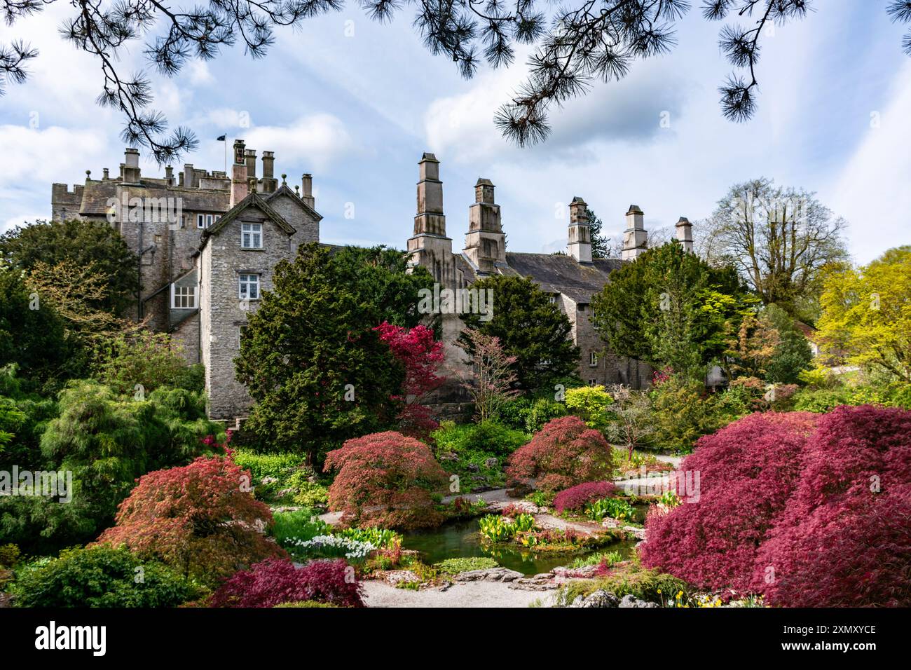 English Country Manor House Stock Photo - Alamy