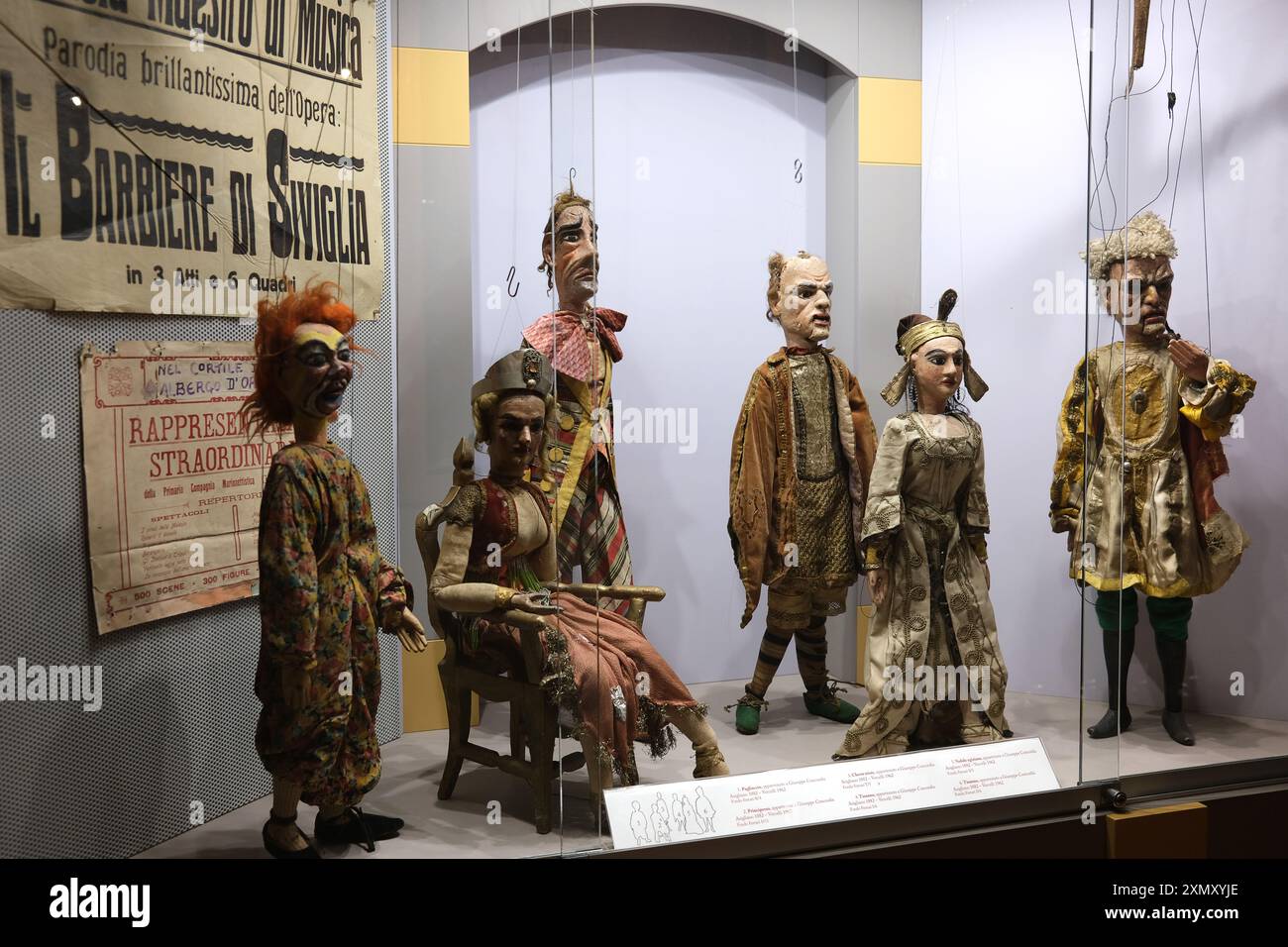 The Puppets castle – Giordano Ferrari museum in Parma, Italy Stock ...