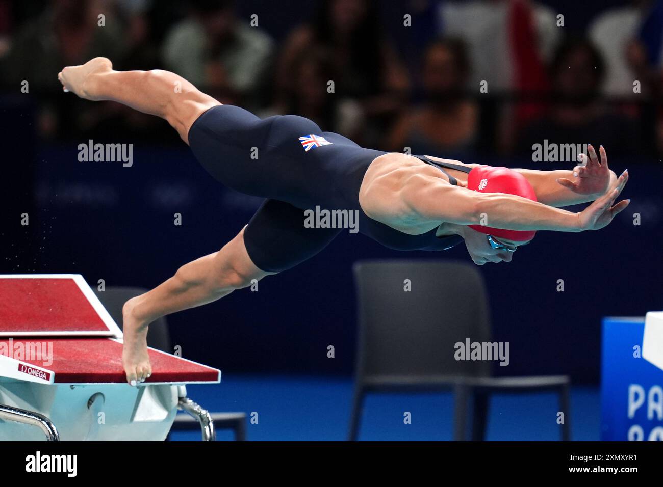 Great Britain's Anna Hopkin during the Women's 100m Freestyle heats at ...