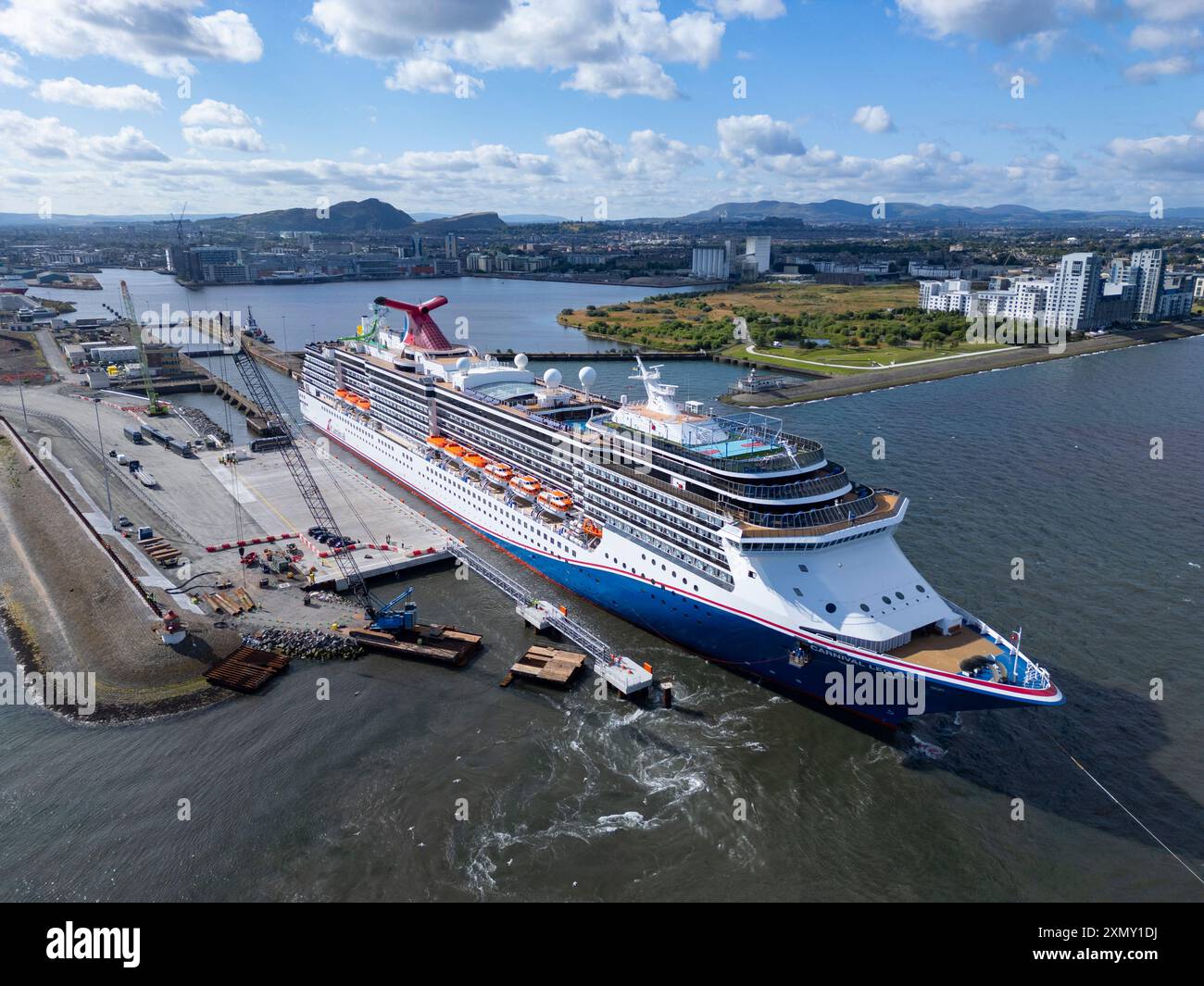 Edinburgh, Scotland, UK. 30th July 2024. Carnival Legend cruise ship ...