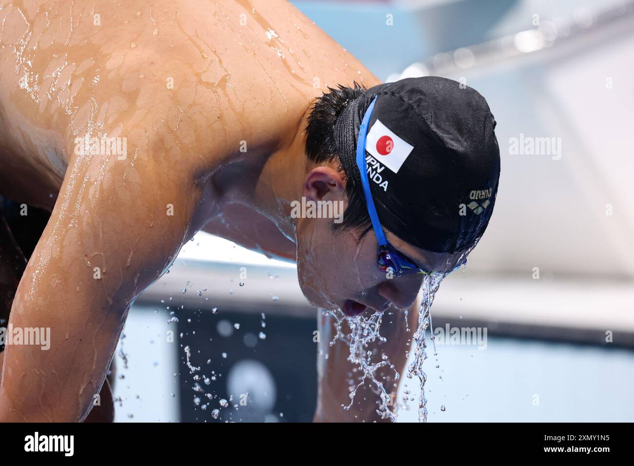 Nanterre, France. 30th July, 2024. Tomoru Honda (JPN) Swimming : Men's ...