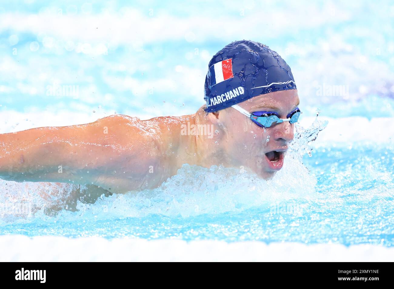 Nanterre, France. 30th July, 2024. MARCHAND Leon (FRA) Swimming : Men's ...