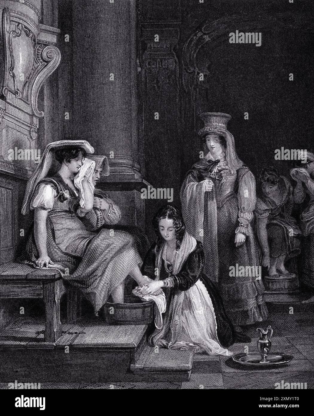 Painting 19th century rome hi-res stock photography and images - Alamy