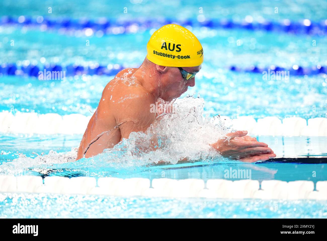Australia's Zac Stubblety-Cook during the Men's 200m Breaststroke heats ...