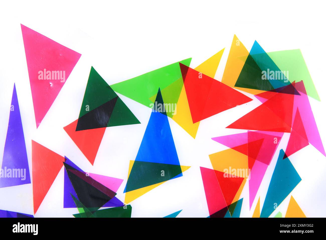 abstract color triangles texture as very nice background Stock Photo ...