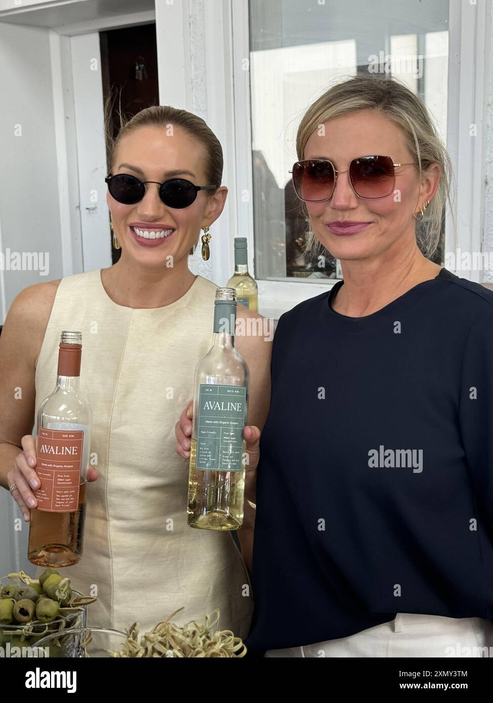 Cameron Diaz serving her Avaline wines at SiSi Restaurant. Featuring ...