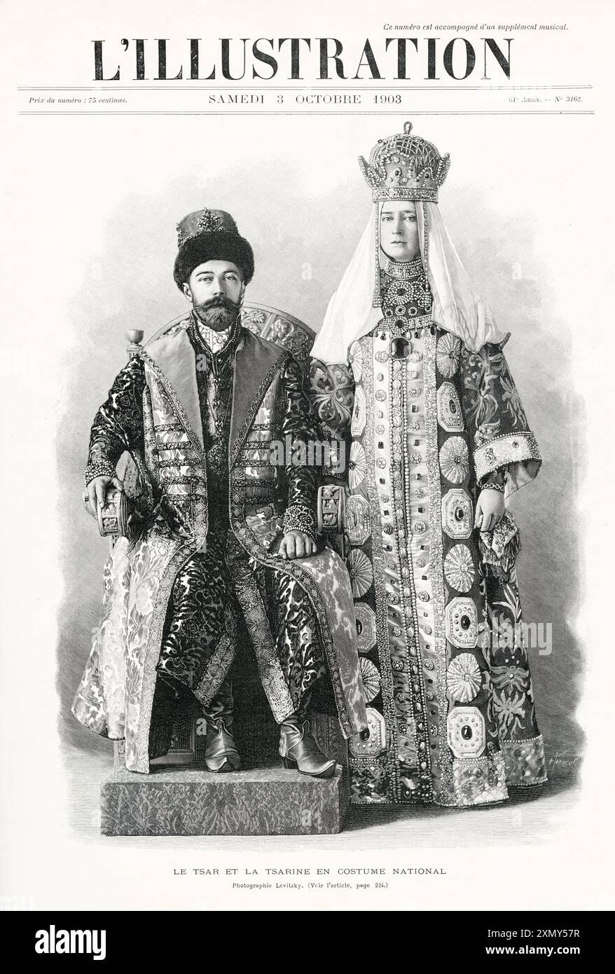 Nicholas II of Russia and Alexandra Feodorovna Stock Photo - Alamy