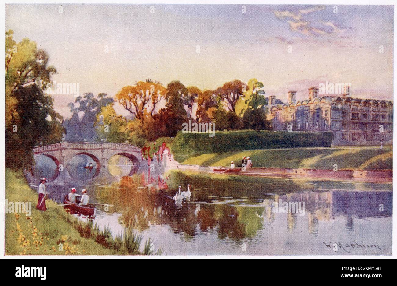 Clare College and Bridge in Cambridge Stock Photo - Alamy