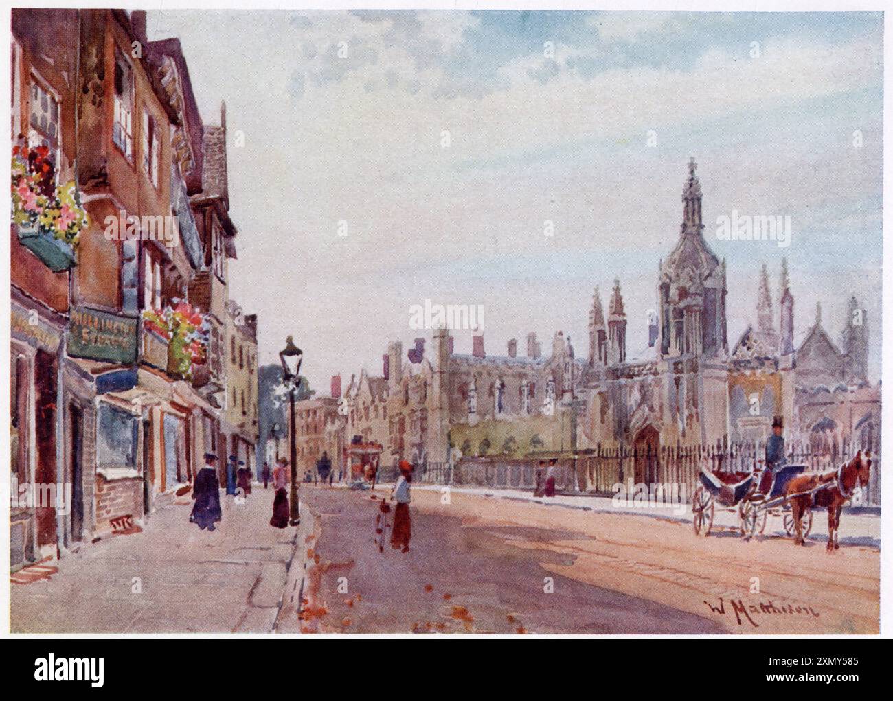 King's College, King's Parade, Cambridge Stock Photo - Alamy