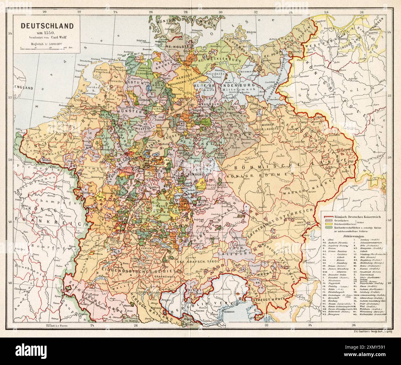 Map europe 16th century hi-res stock photography and images - Alamy