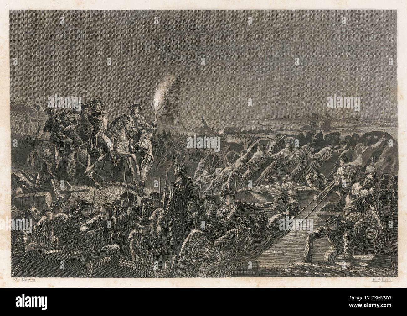 BATTLE OF LONG ISLAND Stock Photo - Alamy