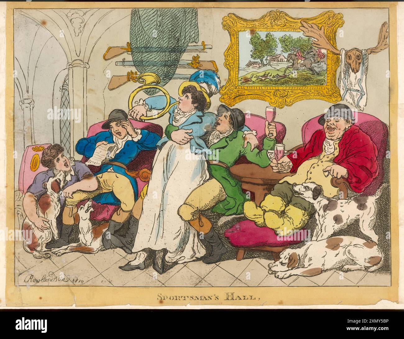 Hunting hall hi-res stock photography and images - Alamy