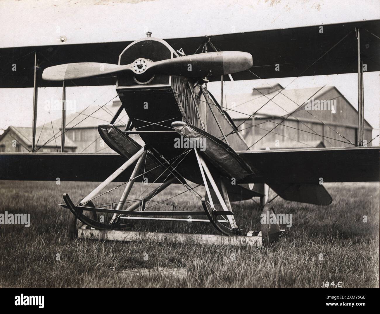 Curtiss JN3 8809 showing stowed airbags Stock Photo - Alamy