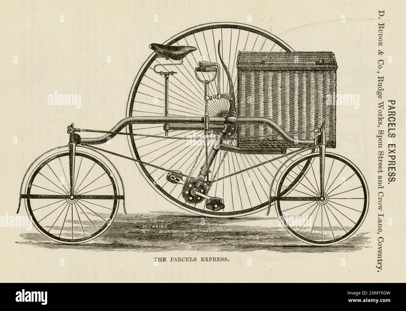 The Parcels Express Stock Photo - Alamy