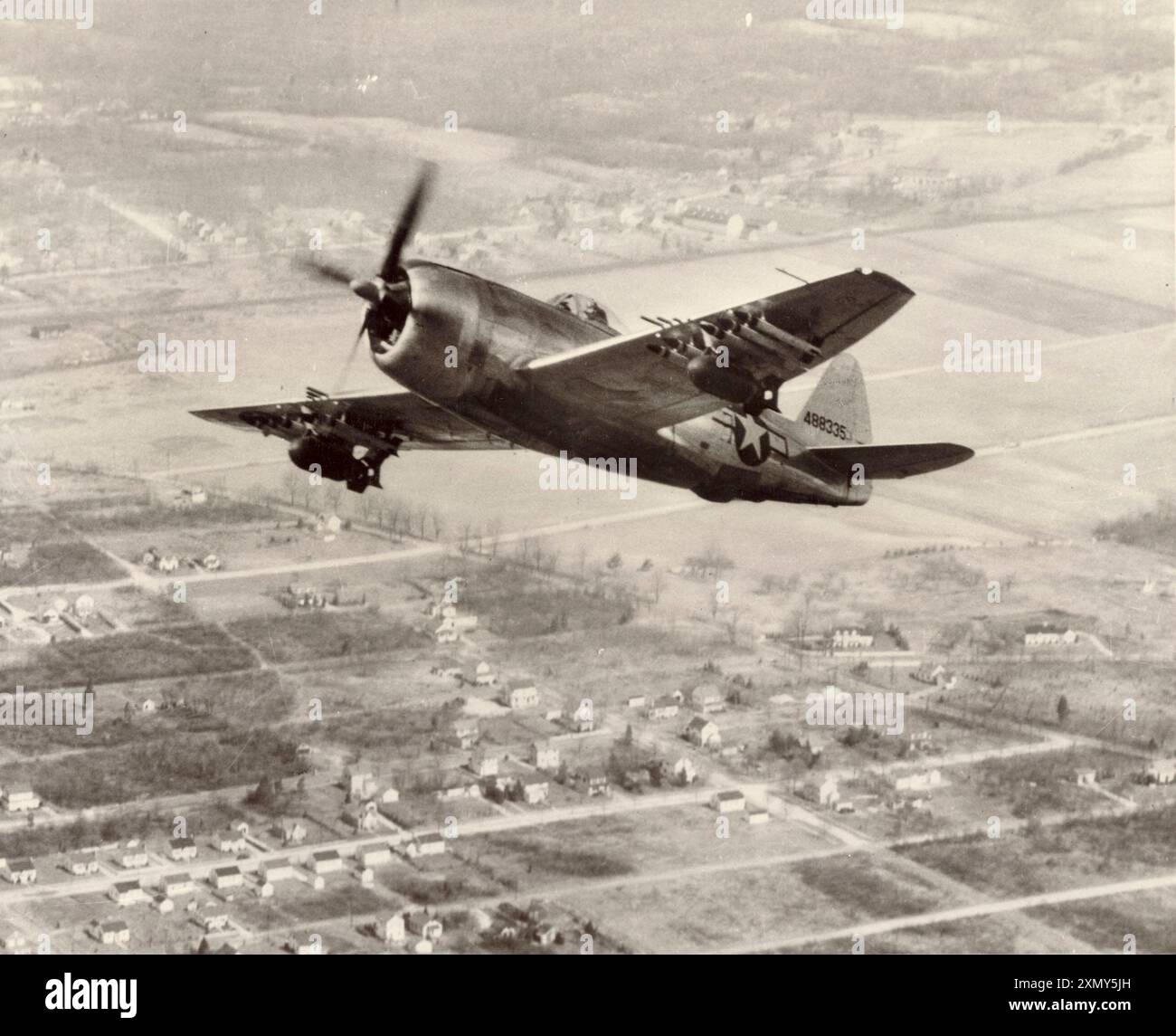 Republic p 47n thunderbolt aircraft hi-res stock photography and images ...
