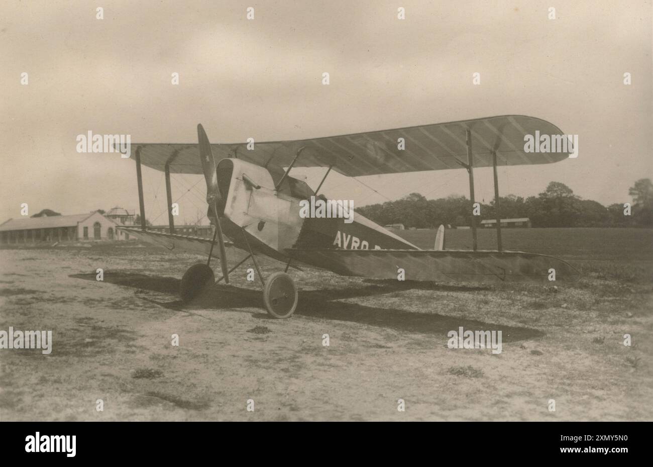 The first, short-lived Avro 534 Baby prototype Stock Photo - Alamy