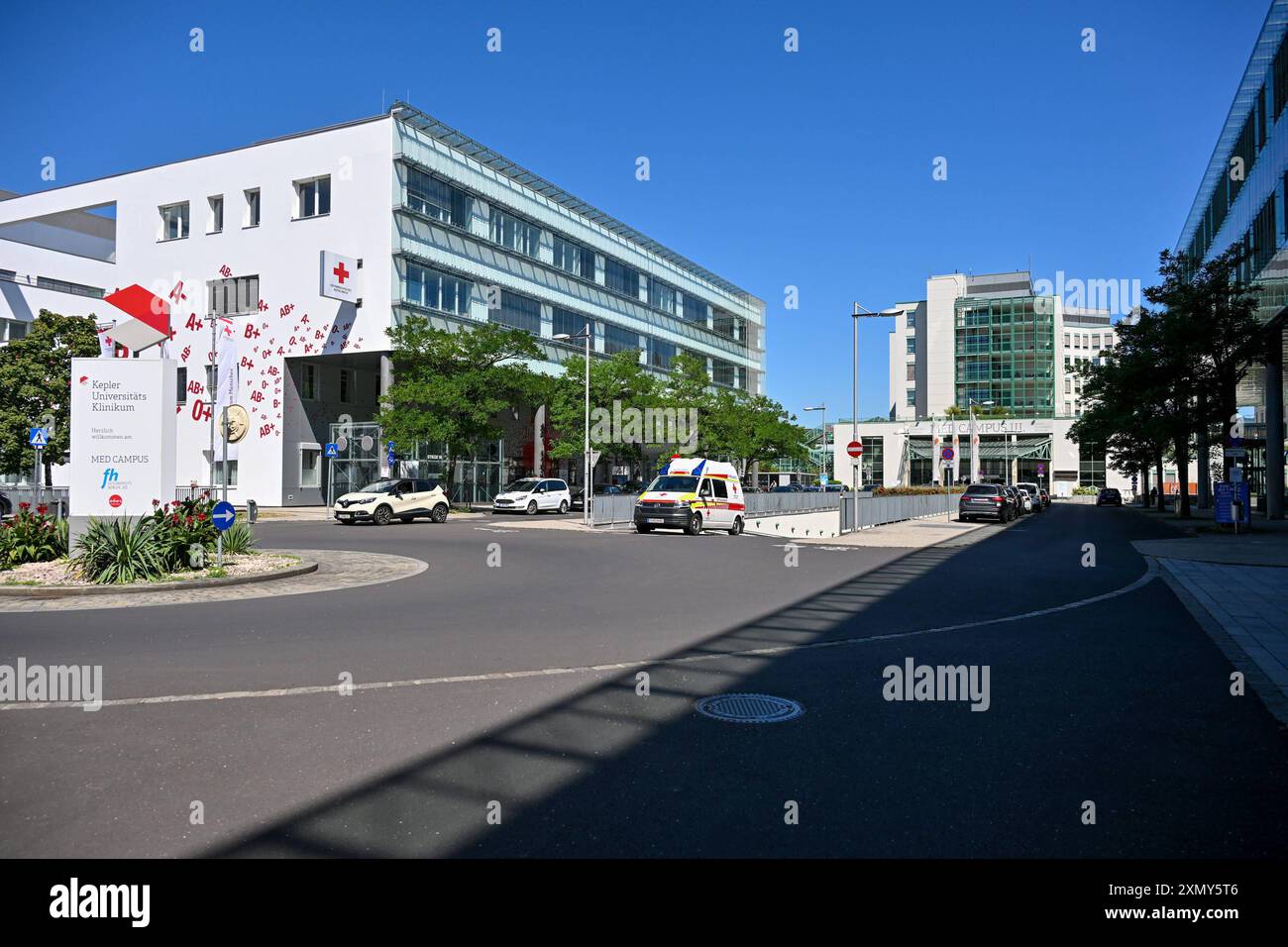 Med Campus III, Kepler Universitaetsklinikum Linz 30.07.2024, Linz, AUT ...