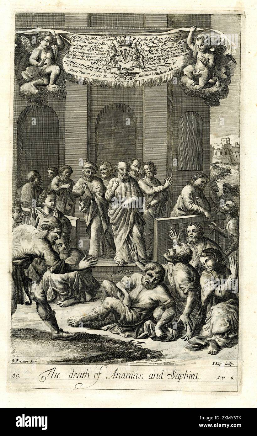 Ananias and saphira hi-res stock photography and images - Alamy