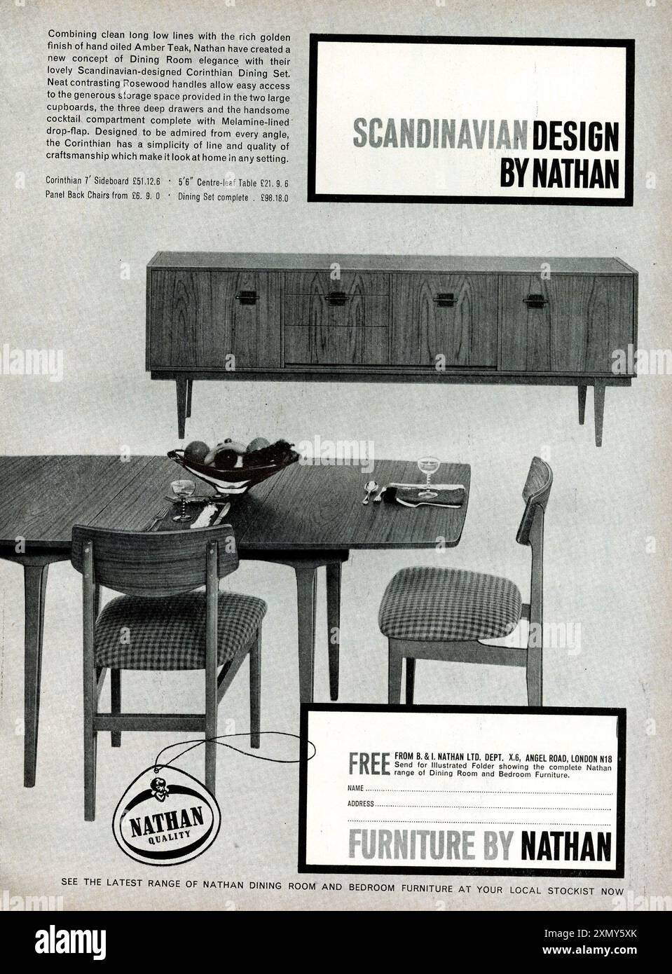 1960s advert chairs hi-res stock photography and images - Alamy