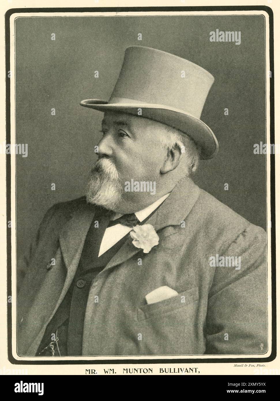 William Munton Bullivant, ropemaker Stock Photo - Alamy