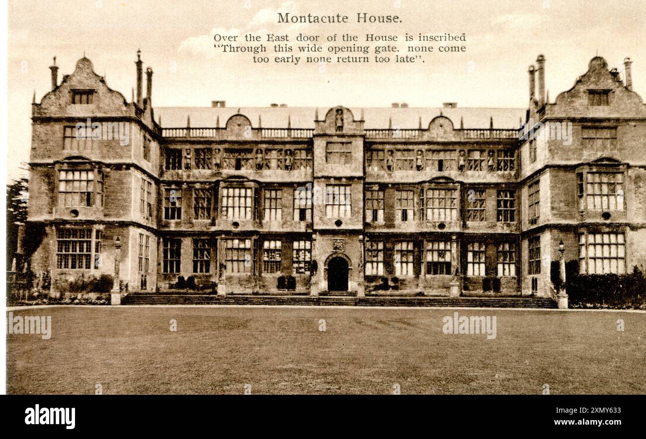 Montacute House, Somerset Stock Photo - Alamy