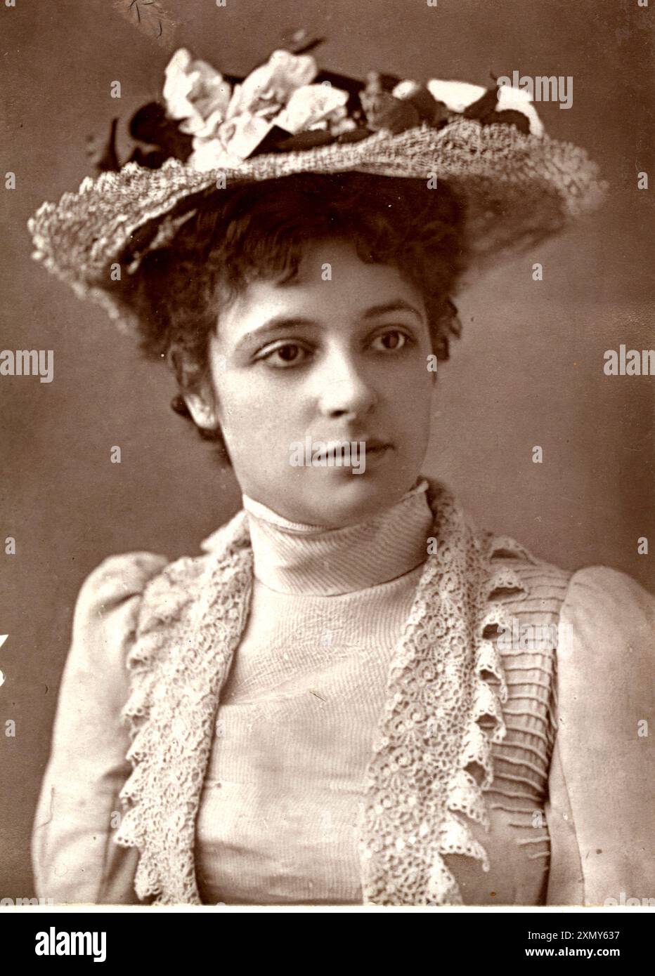 Unknown Victorian actress Stock Photo - Alamy