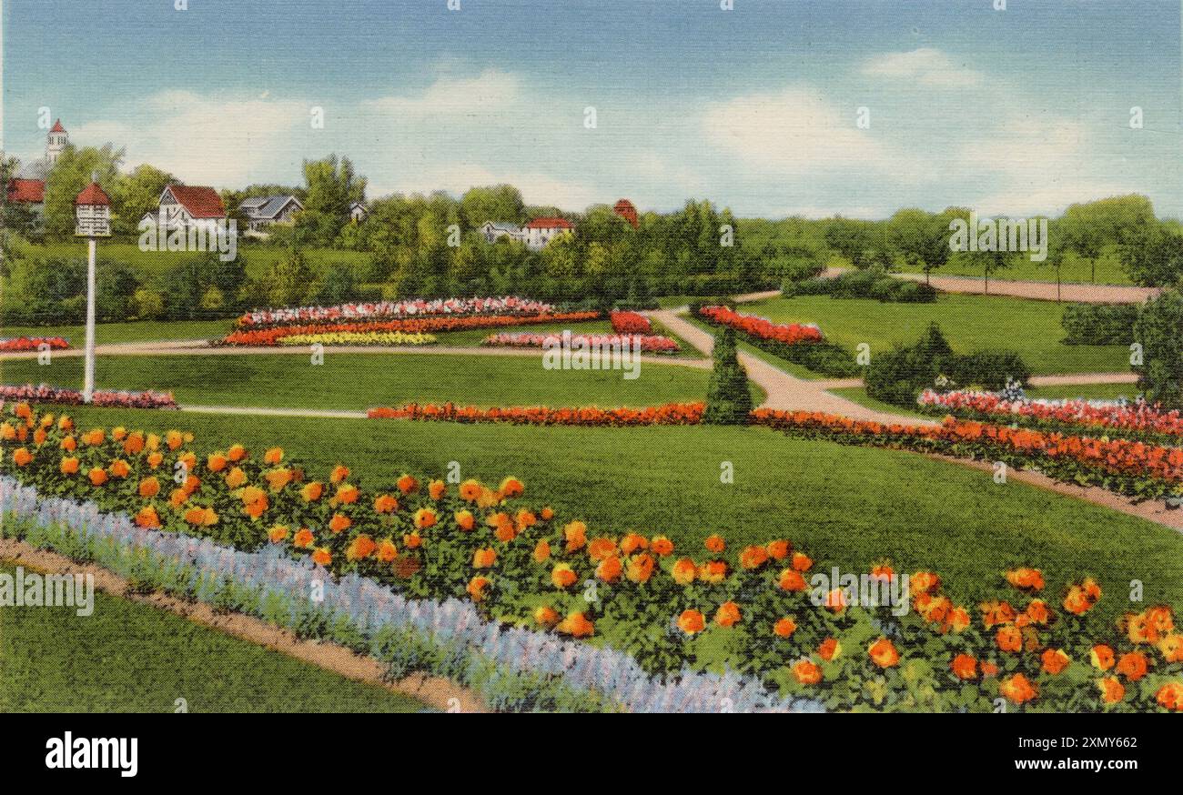 Soldiers' Field, Rochester, Minnesota, USA Stock Photo - Alamy