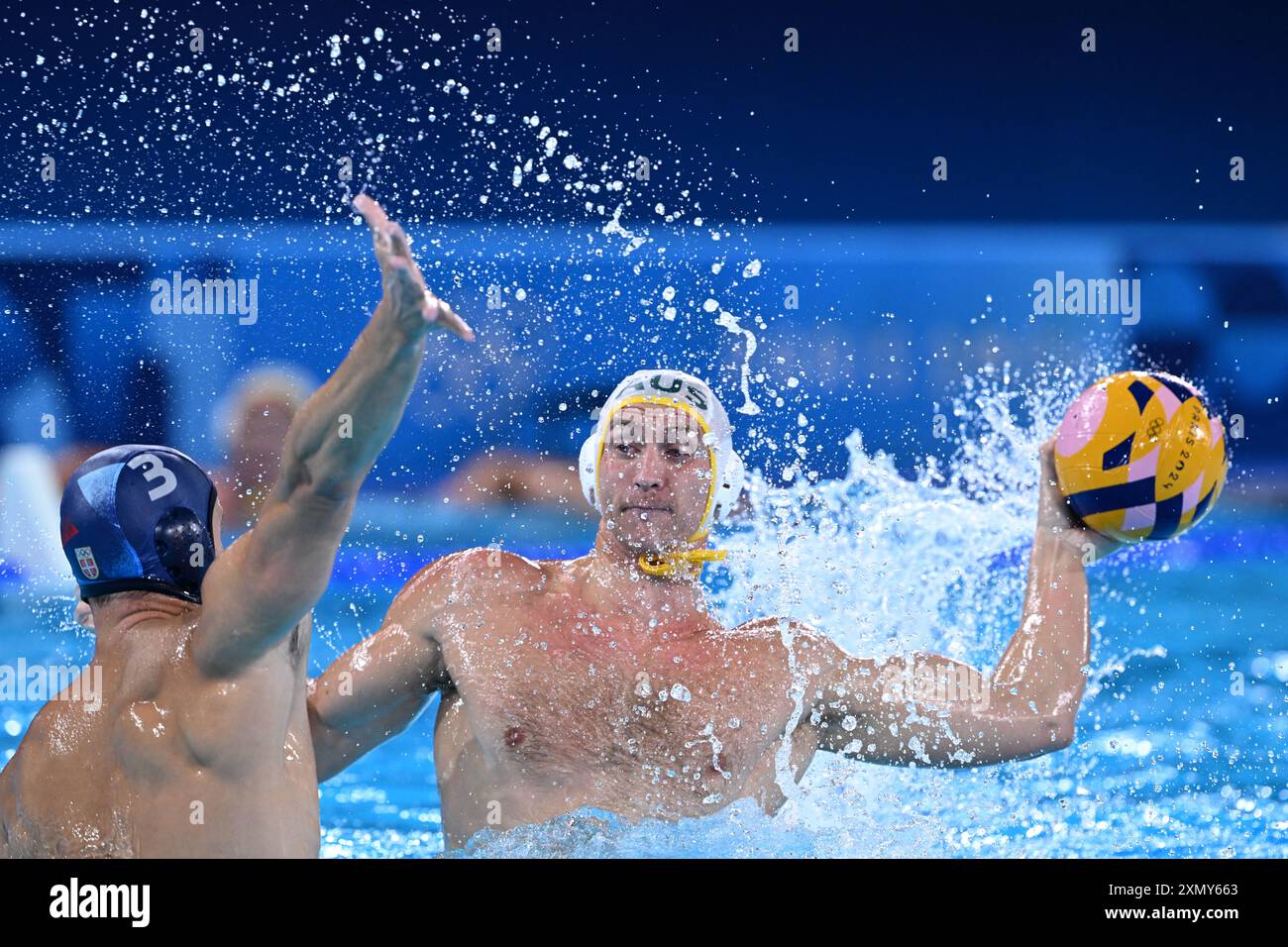 Saint Denis, France. 30th July, 2024. Luke Pavillard of Australia ...