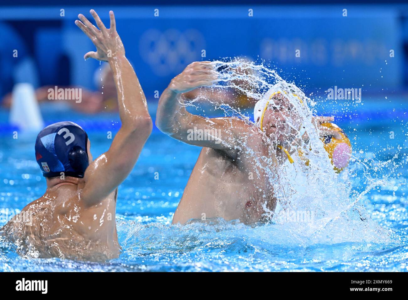 Saint Denis, France. 30th July, 2024. Luke Pavillard of Australia ...