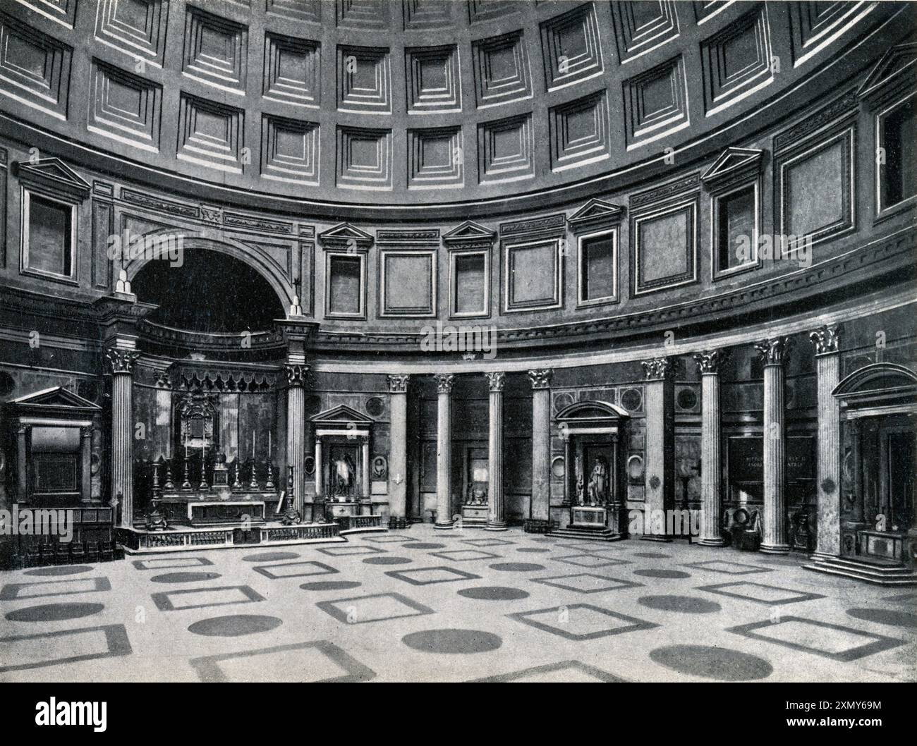 Rome, Italy - The Pantheon (interior Stock Photo - Alamy