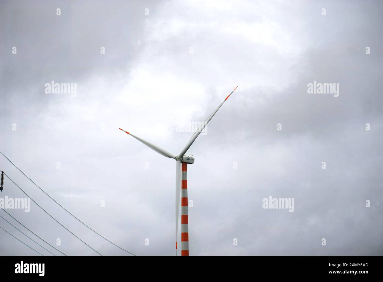 This enchanting image displays the core of green energy through a ...