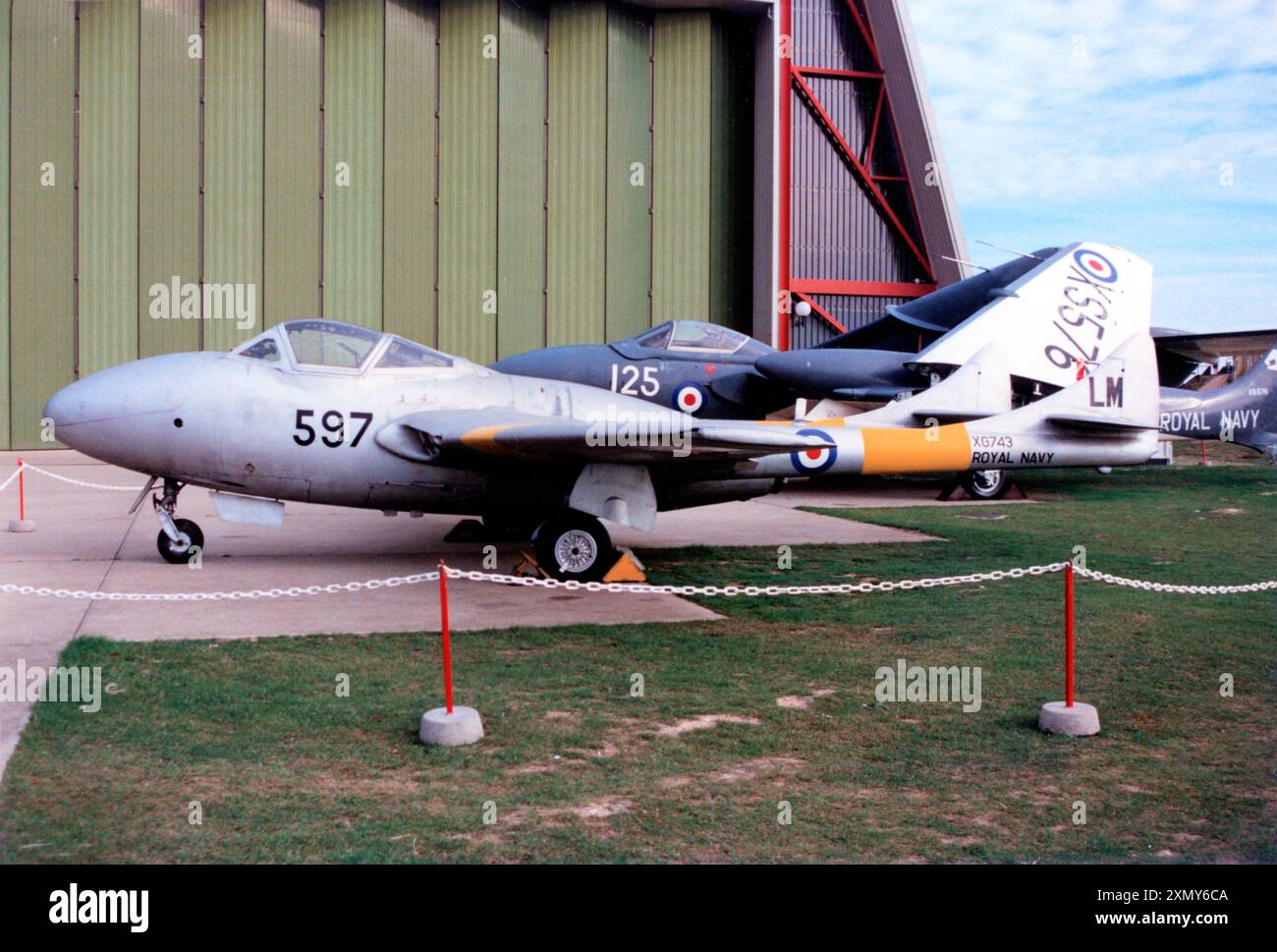 de Havilland DH.115 Sea Vampire T.22 XG743 Stock Photo - Alamy