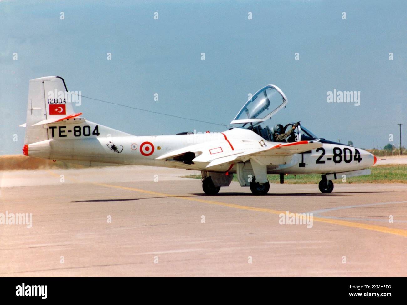 Cessna T-37C Tweety Bird TE-804 / 12804 Stock Photo - Alamy