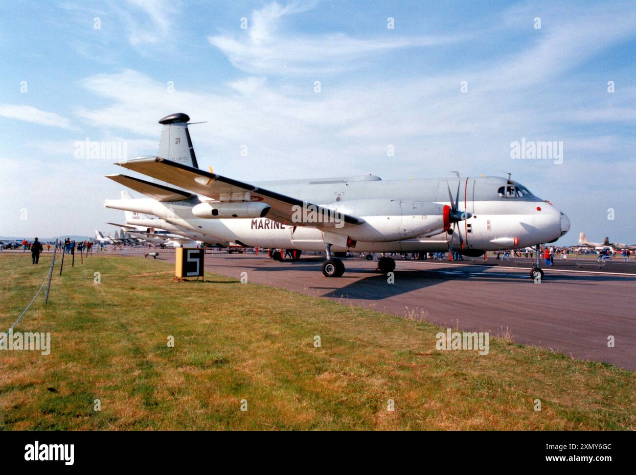 French bréguet 1150 atlantic plane hi-res stock photography and images ...