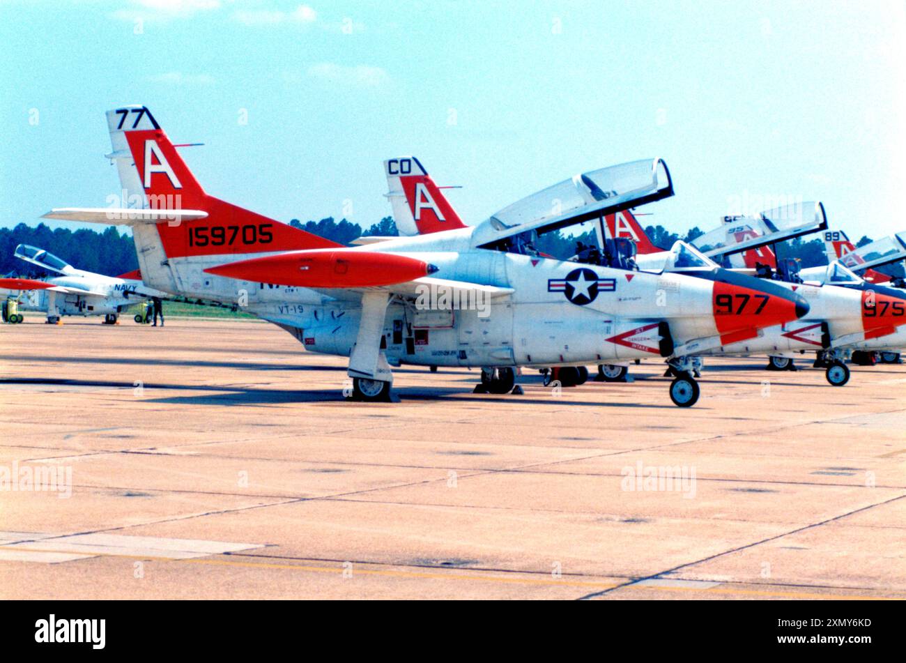 North American Rockwell T-2C Buckeye 159705 Stock Photo - Alamy