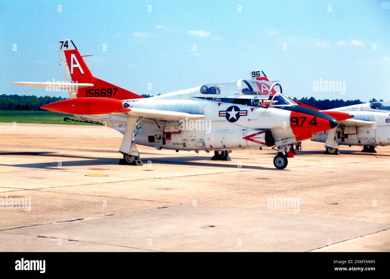 North American Rockwell T-2B Buckeye 156697 Stock Photo - Alamy