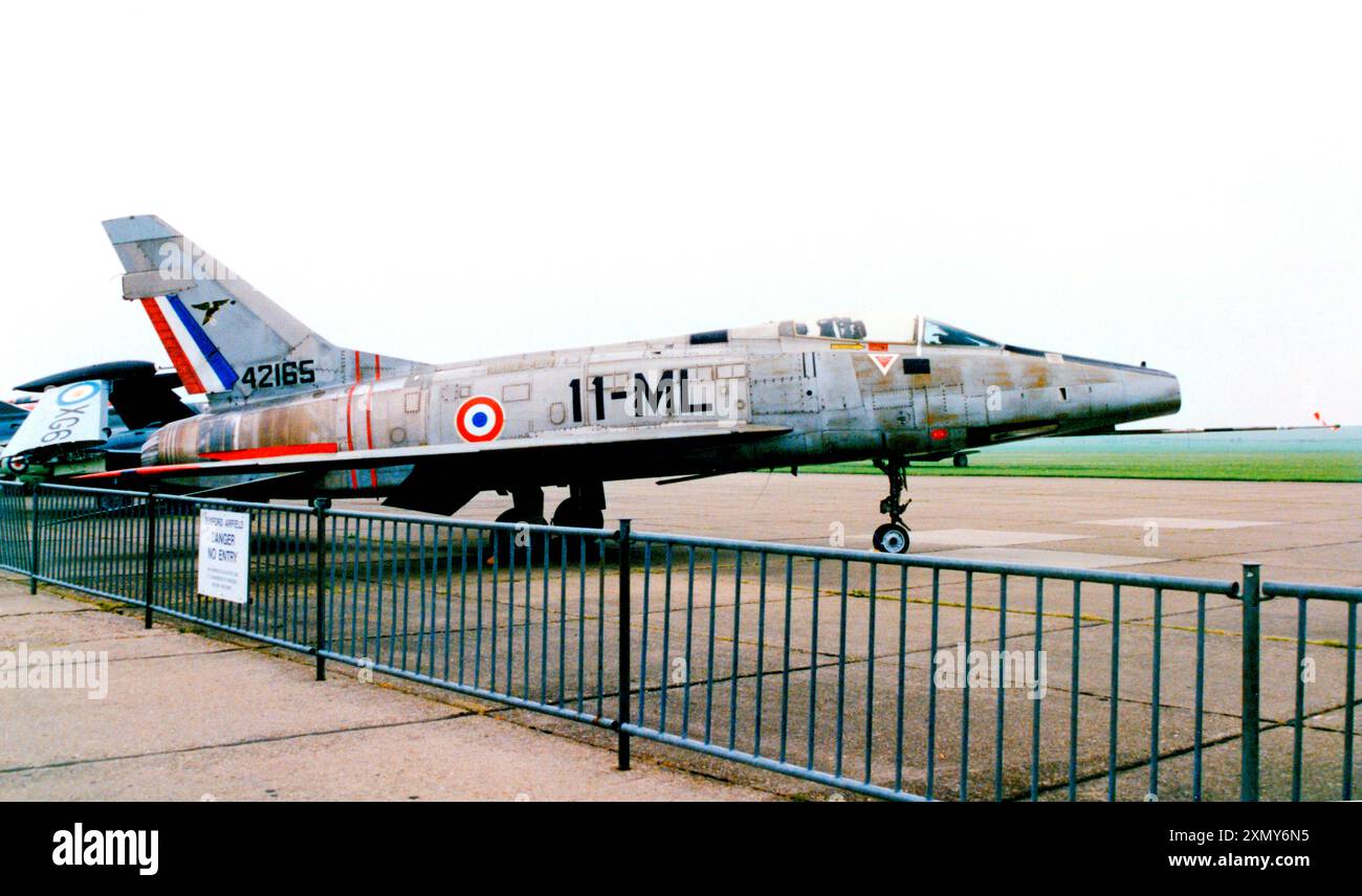 North American F-100D Super Sabre. 11-ML Stock Photo - Alamy