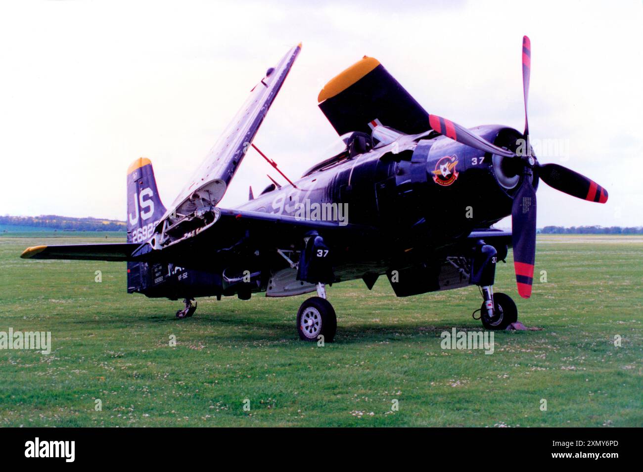 Douglas A-1D Skyraider G-RAID Stock Photo - Alamy