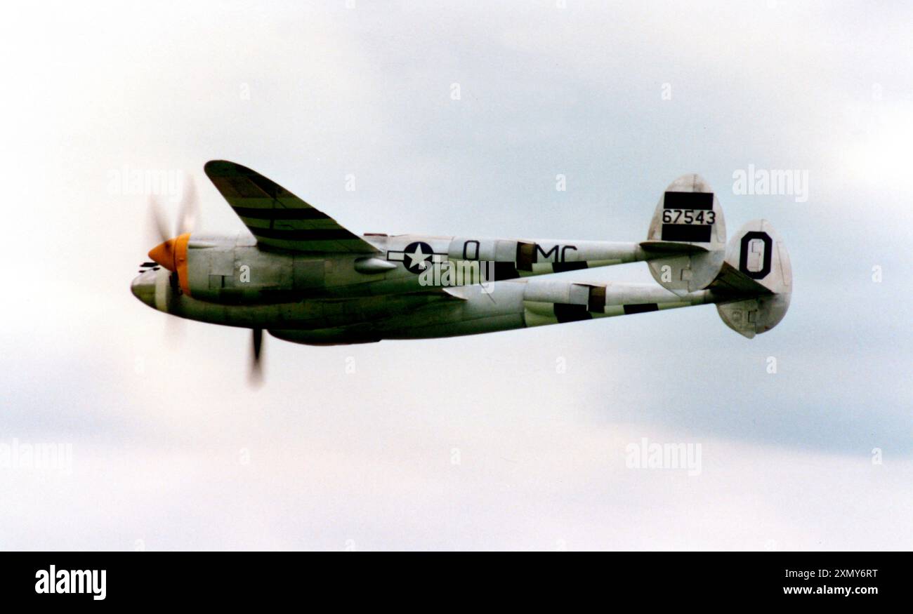Lockheed P-38J Lightning N3145X Stock Photo - Alamy