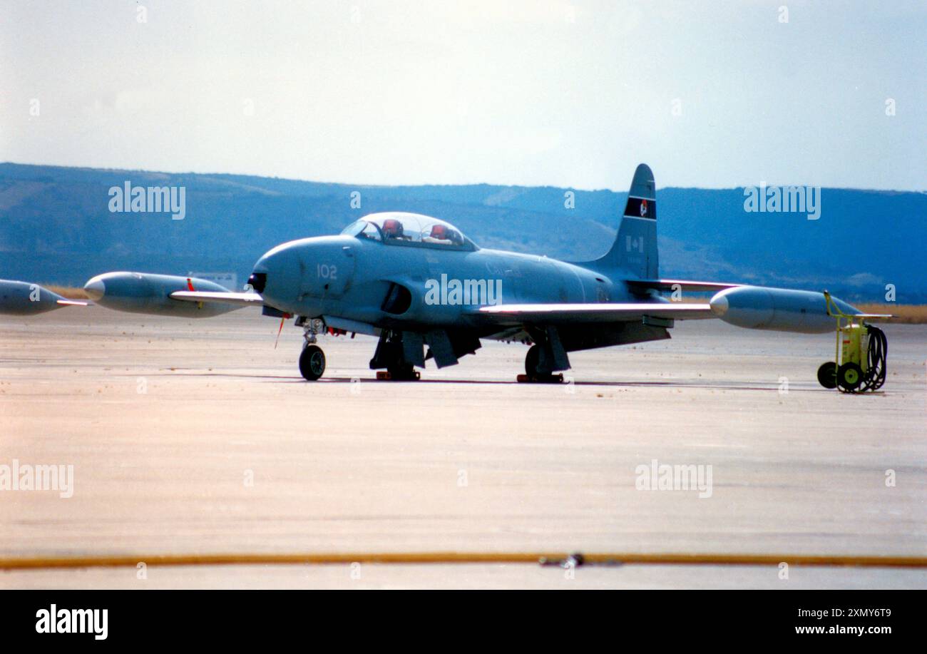 Canadair CT-133AN Silver Star 3 133102 Stock Photo - Alamy
